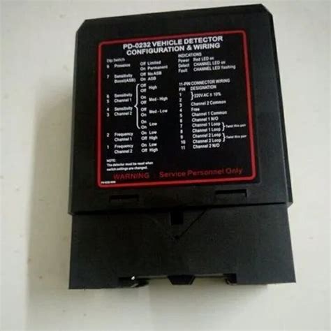 Vehicle Detect Plastic With Body Cover Induction Loop Detector Fully Automatic 12 Volts At