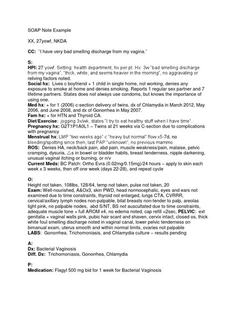 Pediatric Physical Exam Template Pediatric Physical Exam Template