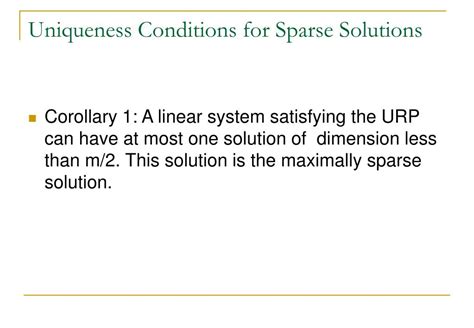 Ppt Sparse Signal Reconstruction Using Focuss Powerpoint Presentation Id6414074