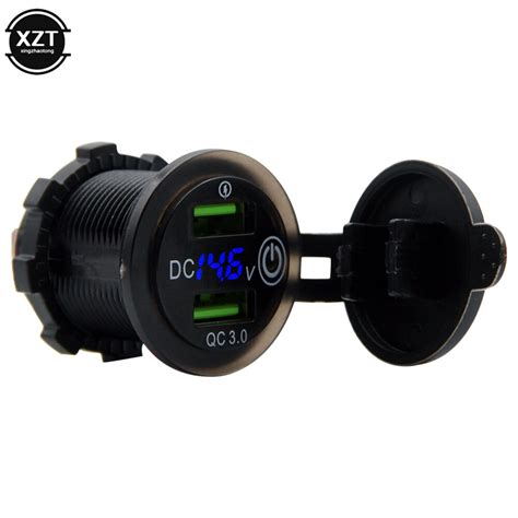 Qc Dual Usb Autolader V V Waterdichte W Vicedeal