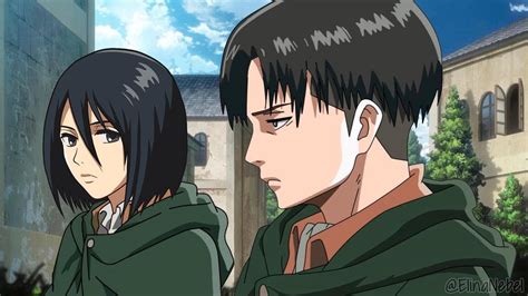 Mikasa X Levi Ackerman Kiss The Girl Rivamika Moments Youtube