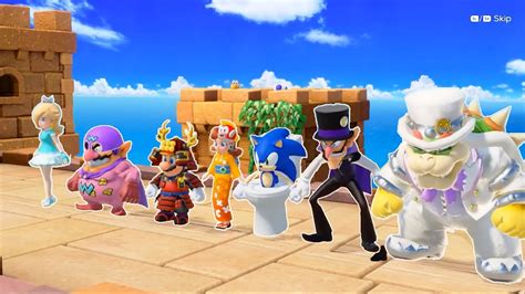 【슈퍼 마리오 파티 】 미니게임 마리오 대 데이지 대 루이지 대 피치 사무라이와 기모노 파티 마스터 Cpu Youtube