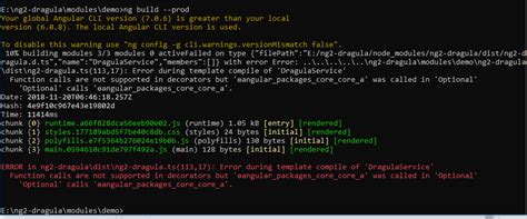 Error During Template Compile Of Dragulaservice · Issue 922 · Valor