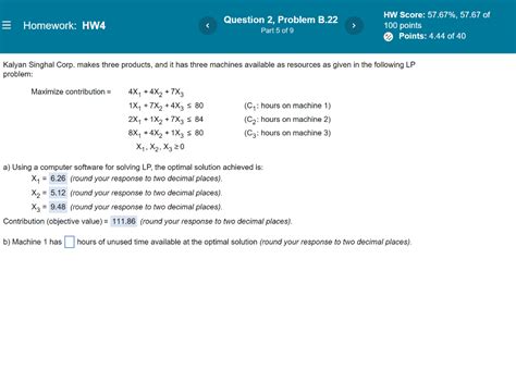 Solved Homework Hw4 Question 2 Problem B22 Part 5 Of 9