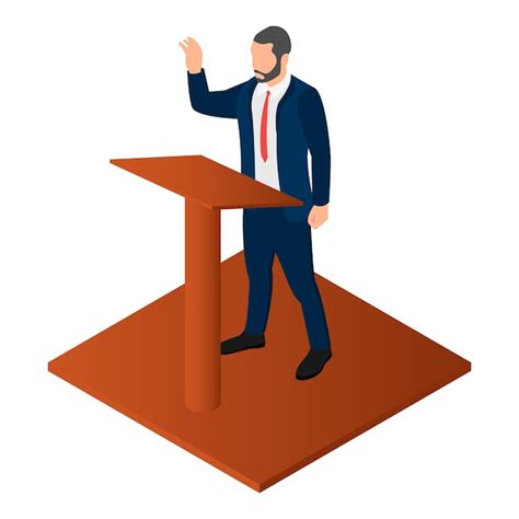 Premium Vector Election Candidate Icon Isometric Of Election Candidate Vector Icon For Web