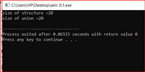 Difference Between Union And Structure In C Go Coding