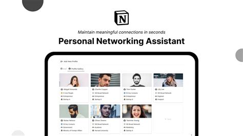 Notion Personal Networking Assistant For 19 By Rifqi Sentosa Notion Personal Networking Assistant For 19 By Rifqi Sentosa