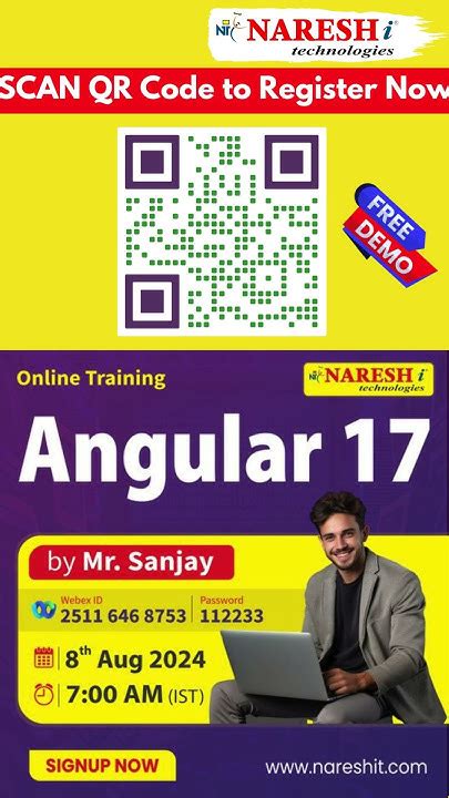 no 1 angular 17 online training 2024 naresh it angular angular17 software youtube