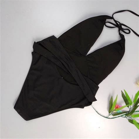 Female Sexy One Piece Swimsuit Swimwear Solid Body Vicedeal