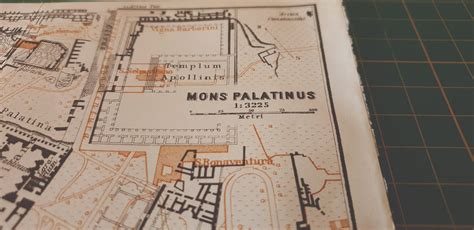1928 Vintage Palatine Hill Map Etsy