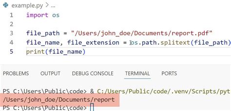 How To Get File Name Without Extension In Python
