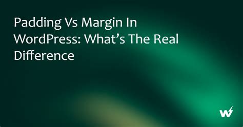 Padding Vs Margin In Wordpress Whats The Real Difference Instawp