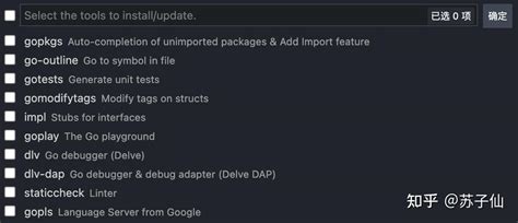 Vscode怎么配置好golang？ 知乎