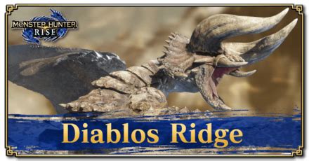 Diablos Ridge Location How To Get And Uses Monster Hunter Rise Mhr