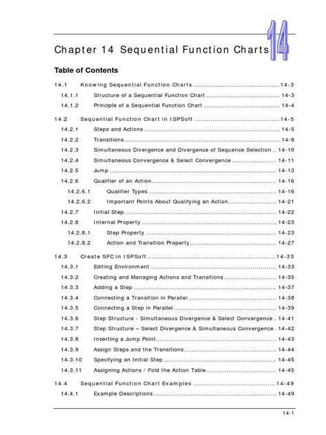 chapter 14 sfc pdf sequence programmable logic controller