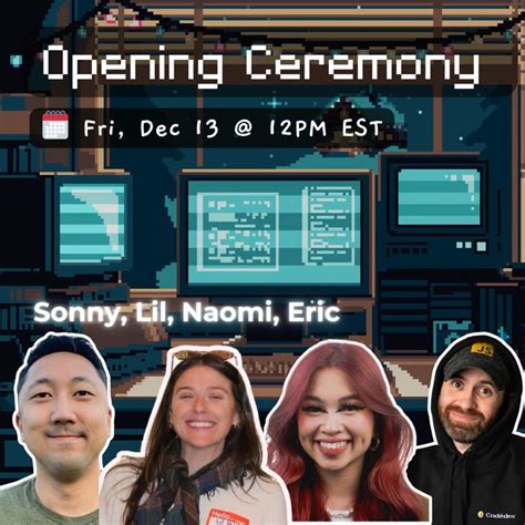 Codédex Hackathon Schedule Is Live 🗓️ Remember To Rsvp To All Events Via Discord We Have ️