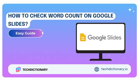 How To Check Word Count On Google Slides 3 Easy Ways
