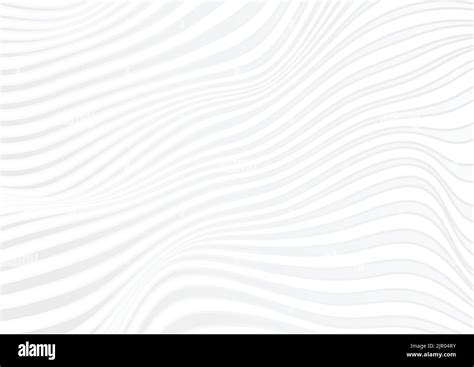 Abstract Grey 3d Curved Waves Refraction Geometric Background Vector