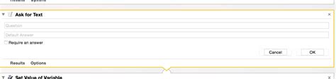 Xcode Applescript Automator Default Text Field Value Stack Overflow