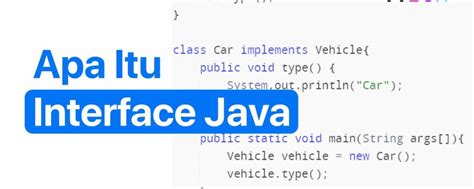 Tutorial Java Interface Penerapan Interface Dalam Pemrograman Oop Dan Contohnya Itbox By