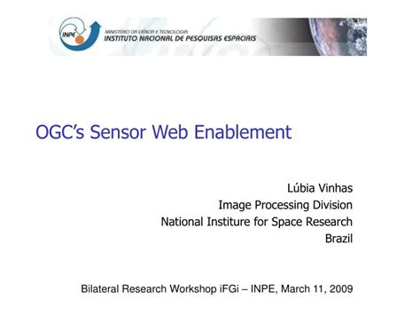 Ppt Ogcs Sensor Web Enablement Powerpoint Presentation Free Download Id9579575