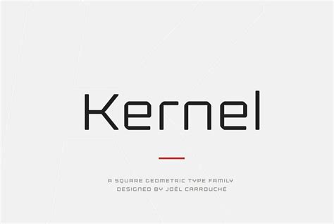 Шрифт Kernel скачать и установить на Web сайт