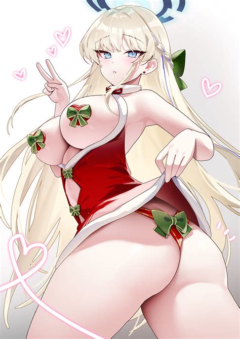 Picter Toki Blue Archive Blue Archive Duplicate Highres 1girl Alternate Costume Bare