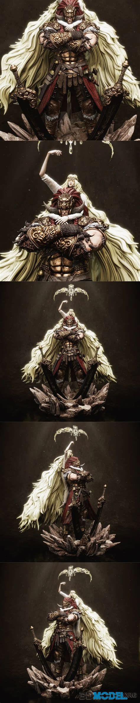 3d Model Ca 3d Studios Radahn Printable