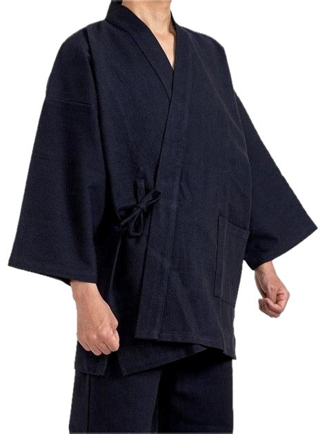 Mens Yukata Traditional Japanese Summer Kimono Robe Made In Japan