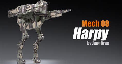 Mech 08 3d Robots Unity Asset Store