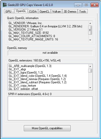 Jogl Citrix Vdi And Opengl Software Accelerator Glexception Profile