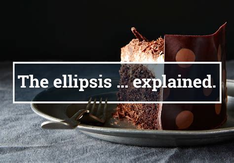 Q A The Ellipsis Explained Australian Writers Centre