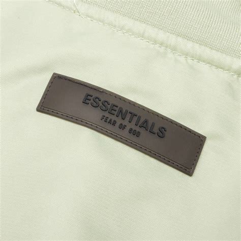 Essentials Half Zip Pullover Seafoam Feature
