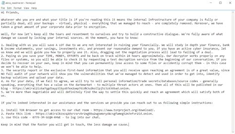 Akira Ransomware Double Extortion Scheme Encrypts And Publicly Leaks