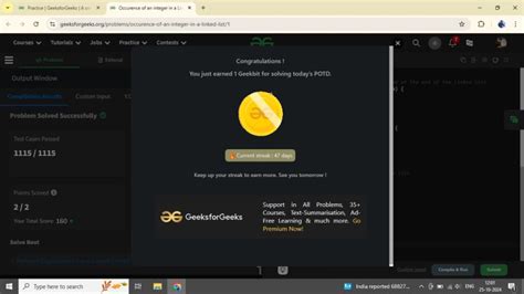 Ayush Agrahari On Linkedin Geekstreak2024 Dsa Circularlinkedlist
