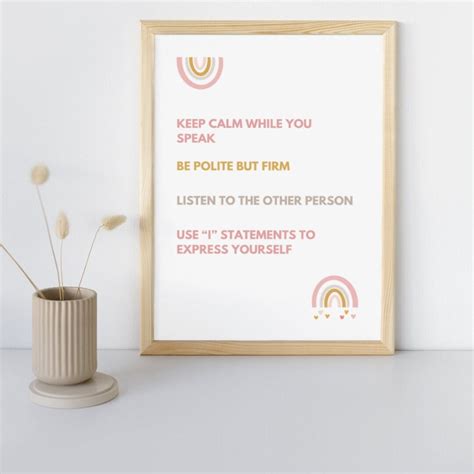 Assertive Communication Postercommunication Skillsassertive Behavior