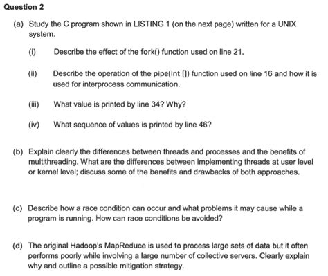 Solved Operating Systems Question Answer Carefully And Chegg