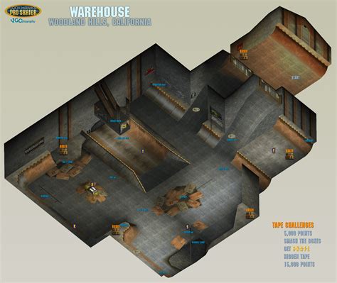 Oc Making A Bunch Of Level Maps For The Thps Series Some Of My