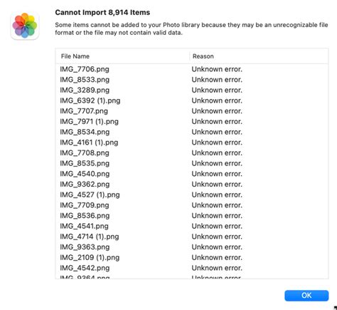 uploading photos error r mac