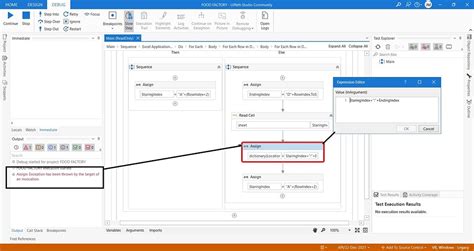 Assign Exception Has Been Thrown By The Target Of An Invocation