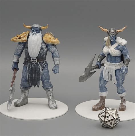 Behold Frost Giant Miniatures Hand Painted Or Primed Dandd Etsy