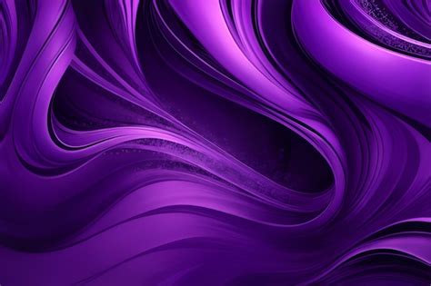 Premium AI Image Purple Flow Dark Background