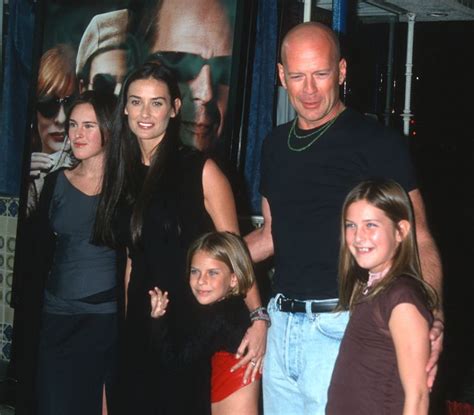 All About Bruce Willis And Demi Moores Relationship And Their Blended