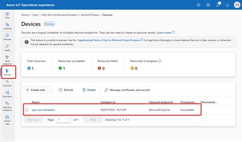 クイック スタート クラスターを構成する Azure Iot Operations Microsoft Learn