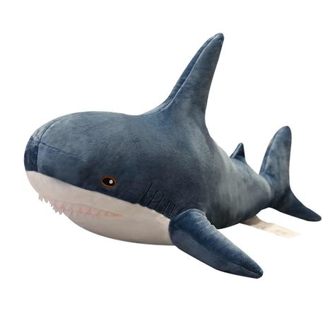 Tinni Toys Мягкая игрушка Акула синяя Blue Shark, 85 см — купить в ...
