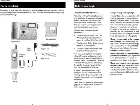Vtech Telecommunications 80 5412 00 Cordless Telephone Base User Manual