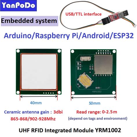 Mini Embedded Arduino Uhf Rfid Module Raspberry Pi Access Control Card