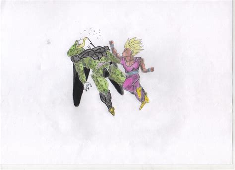 Gohan Ssj Vs Cell By Luuuccio On DeviantArt