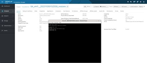 how to restore vm on olvm in vinchin backup and recovery vinchin backup