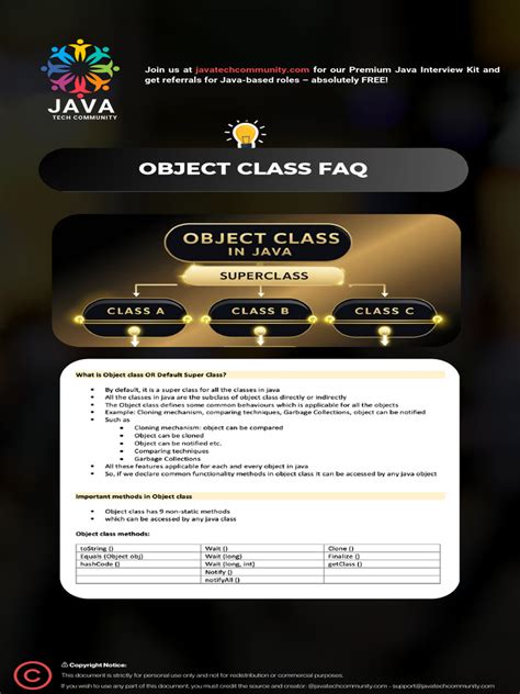 Day 12 Object Class Faq Pdf